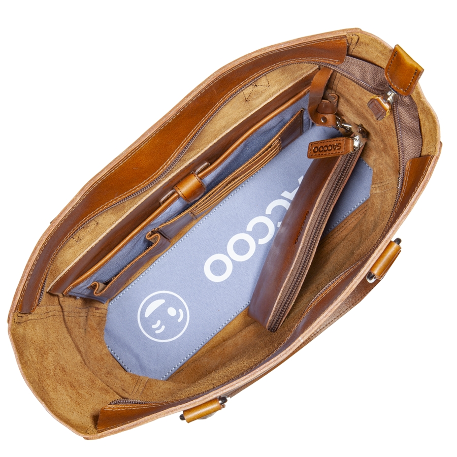 SACCOO by BOSBOOM - AMSTERDAM - signature in leathers